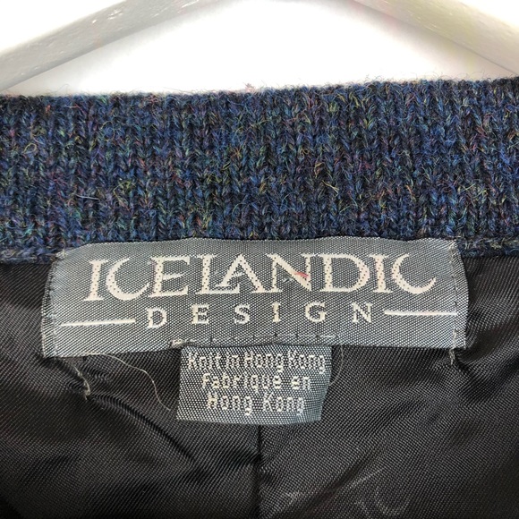 Icelandic Designs | Sweaters | Vintage Icelandic Design Nordic Cardigan ...